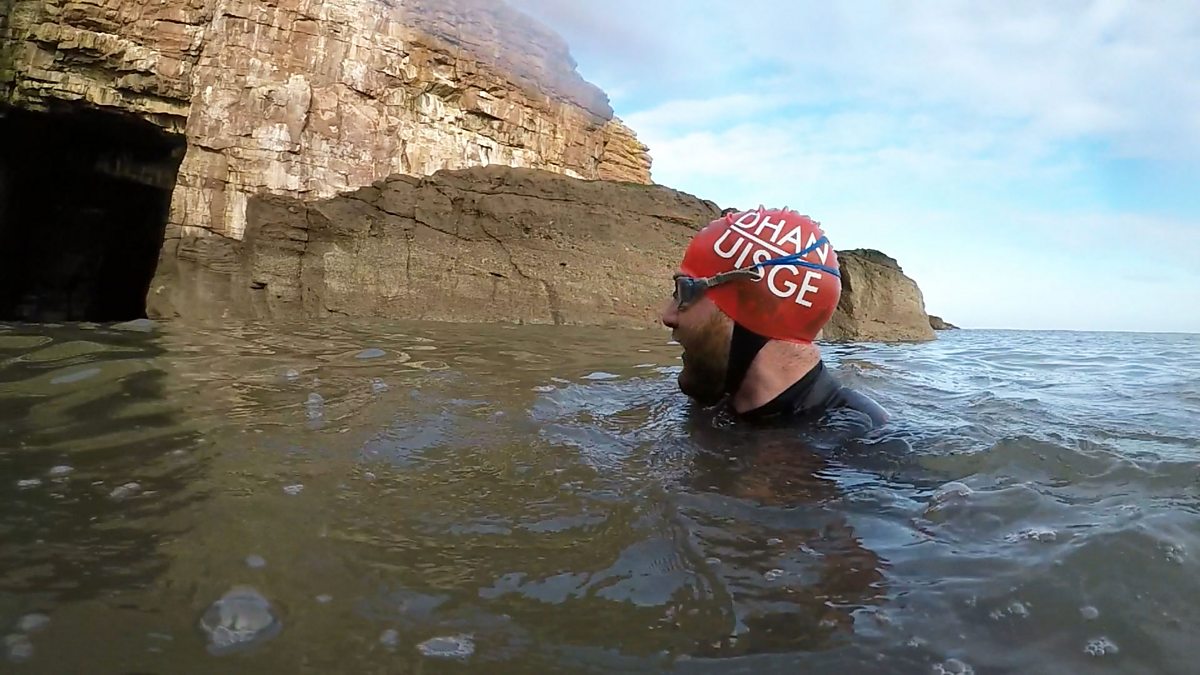 BBC ALBA - Dhan Uisge, Series 2, Gaylet Pot, A' snàmh ann an uamh ...