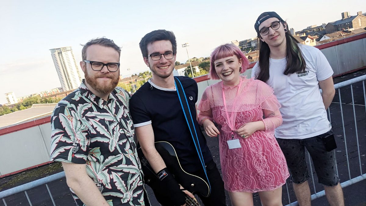 BBC Radio 1 - Huw Stephens, Live music from Chroma - Clips