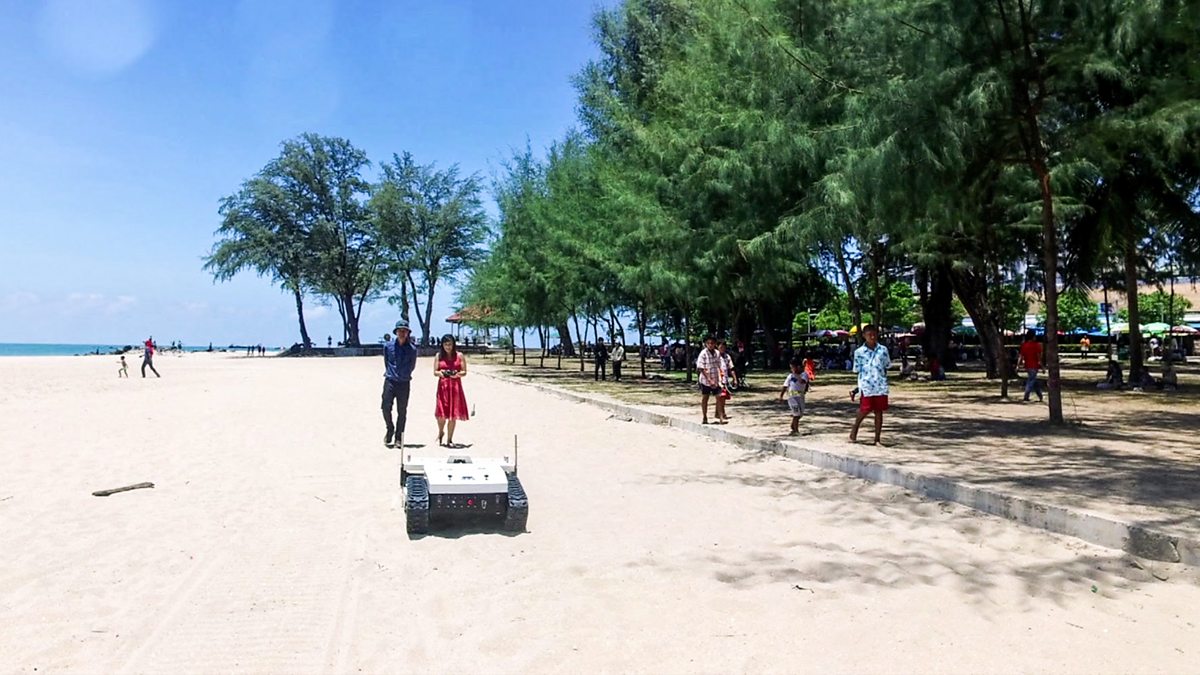 BBC News - The Travel Show, Thailand Beach Clean Up