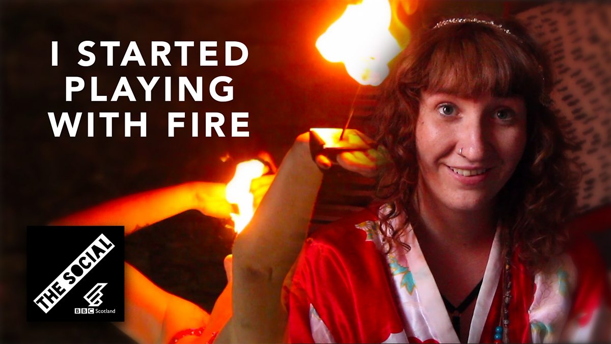 BBC - The Social, Fire Dancing With Roxy Sparks | Into It