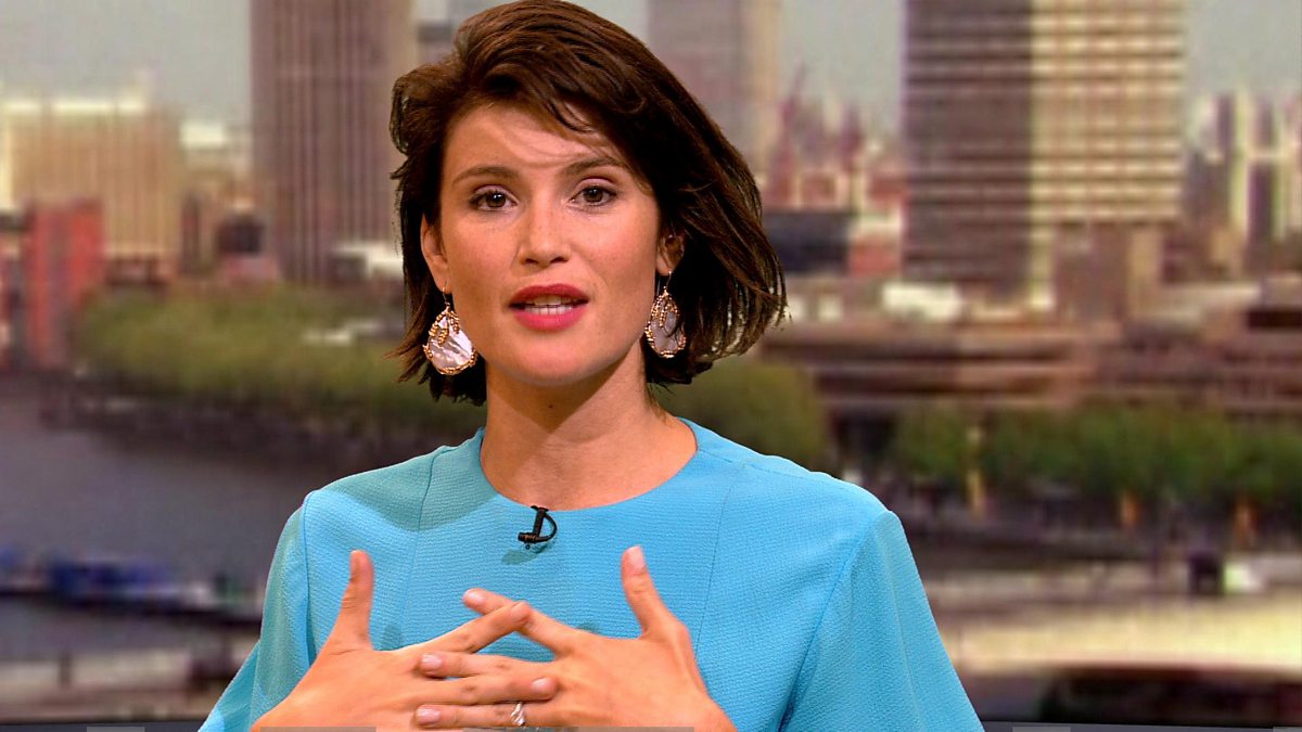 BBC One - The Andrew Marr Show, 22/07/2018, Gemma Arterton on starting ...