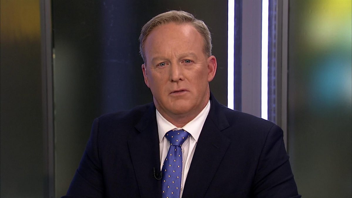 BBC Two - Newsnight, Sean Spicer: I became the story too often