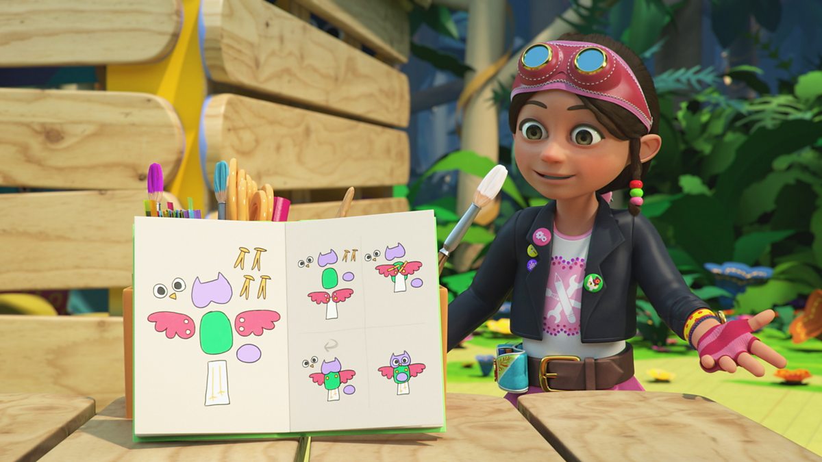 Bitz & Bob - Series 2: 12. Amazing Owl Club - Audio Described - BBC iPlayer