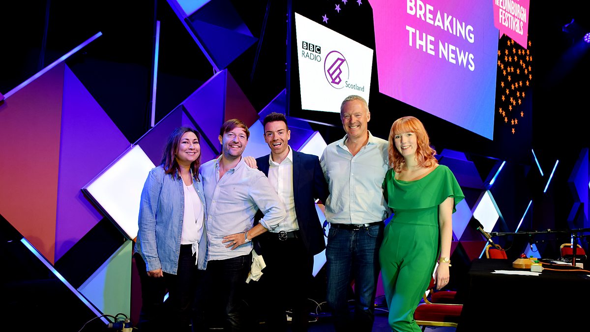 BBC Radio Scotland - Breaking the News, Series 10, Rory Bremner, Ayesha ...