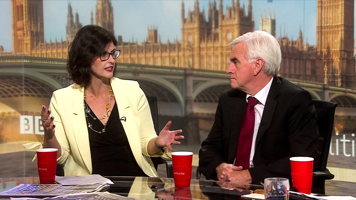 BBC Two - Politics Live, 06/09/2018 - Clips