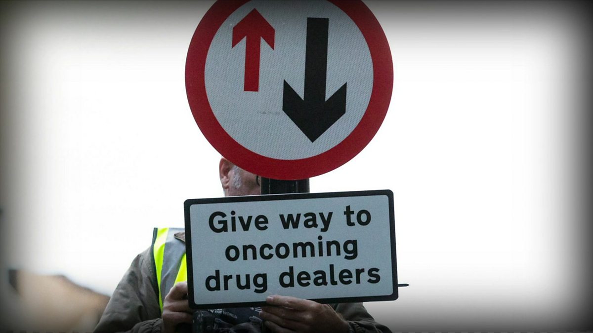 BBC Two - Politics Live, 18/09/2018, Fake road signs deter drug dealers