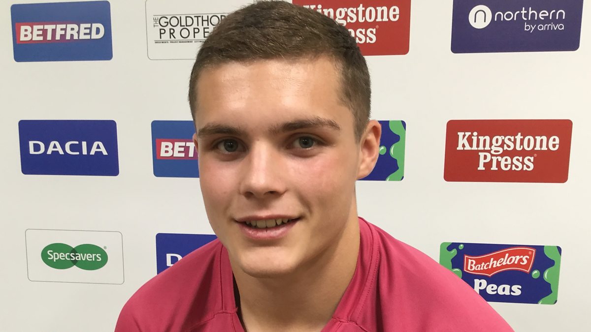 BBC Radio Humberside - Sports Talk, 21/09/2018, 18 year old Cameron ...