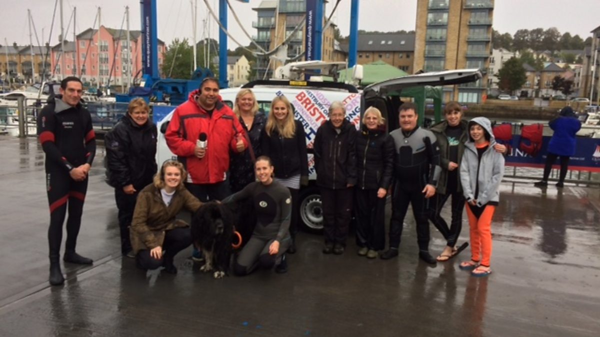 BBC Radio Bristol - Martin Evans, Martin with Newfoundland dogs in ...