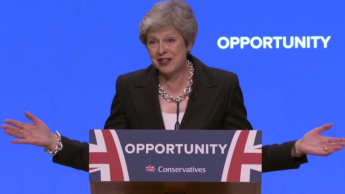BBC Two - Politics Live, 03/10/2018, May's full Conservative conference ...