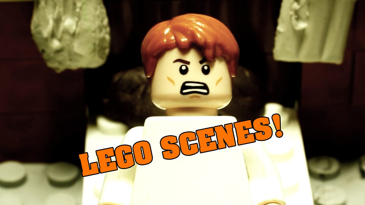 BBC - The Social, Trainspotting Nightmare Baby IN LEGO