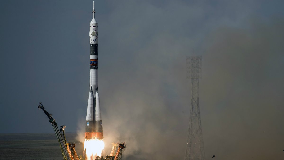 BBC World Service - Newshour, Crew Escape After Soyuz Rocket Failure