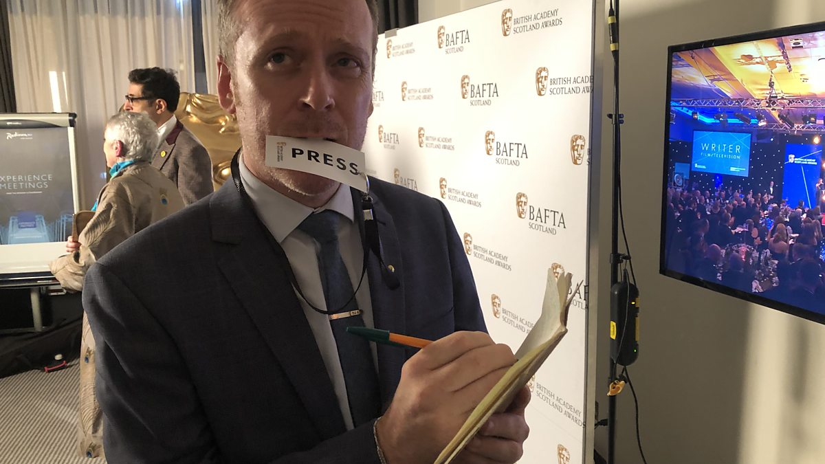 BBC Radio Scotland - The Afternoon Show, Paul English behind the scenes ...