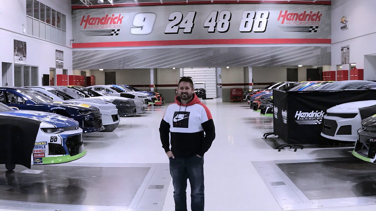 BBC Radio Cymru - Geraint Lloyd, Lewis Richards yn rasys Nascar yn America