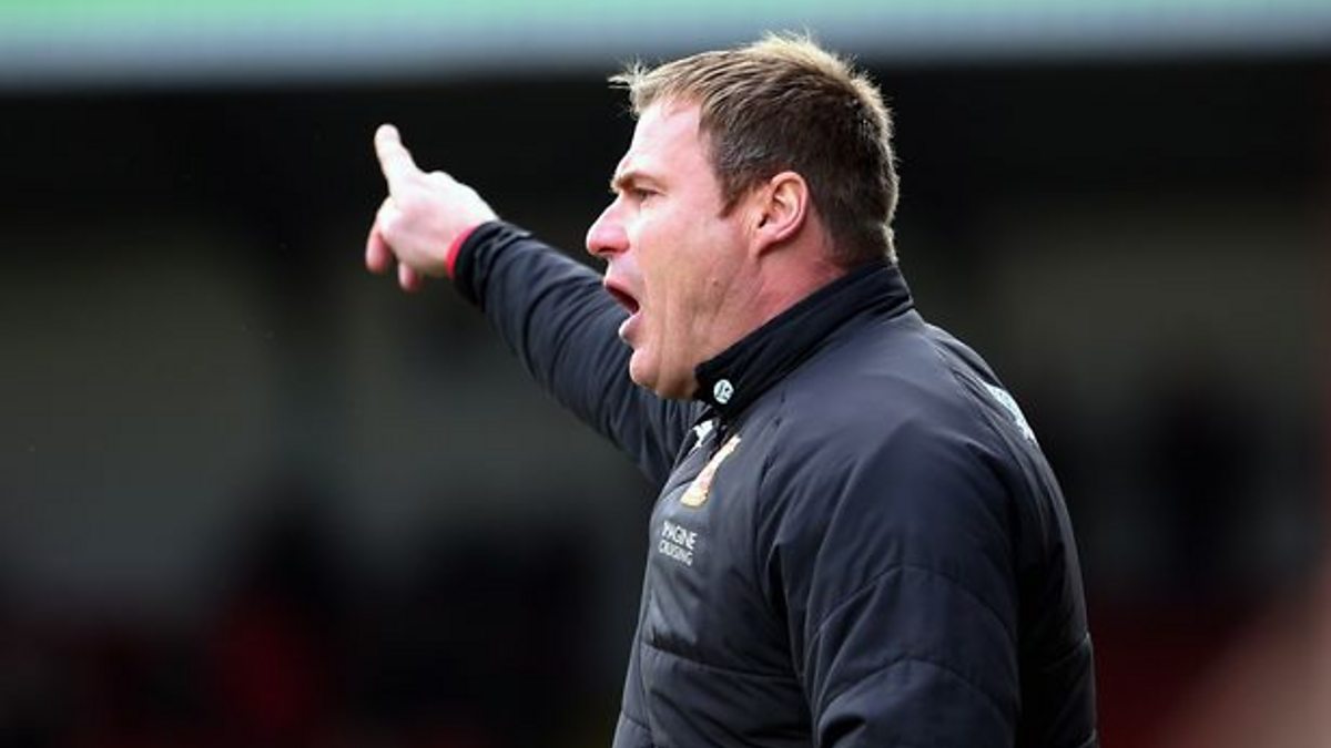 BBC Radio Nottingham - Matchday, Flitcroft praises Stags despite FA Cup ...