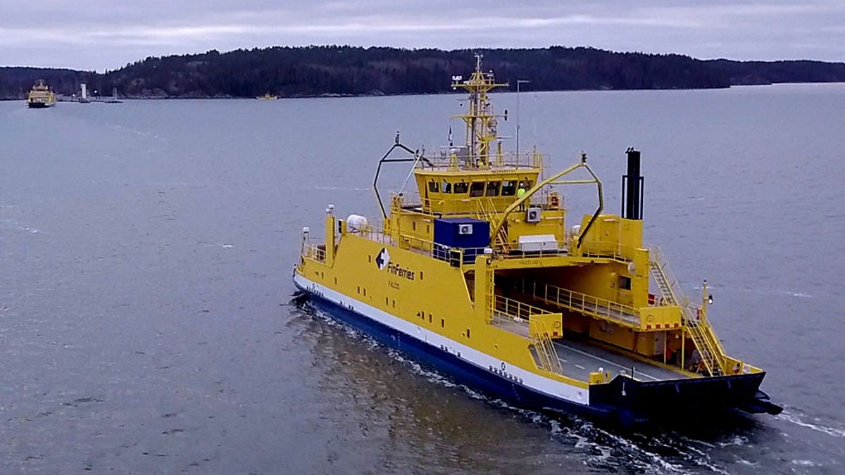 BBC News - Click, The Finnish ferry that sails itself