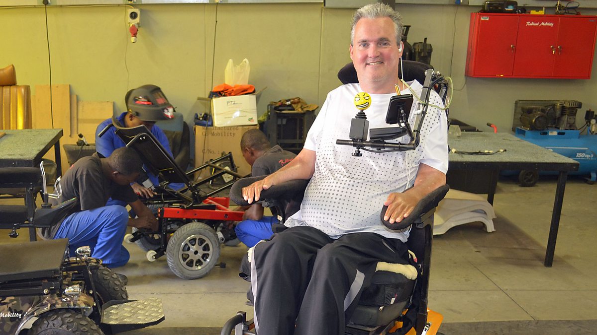 BBC World Service - Outlook, I designed a wheelchair using a stick in ...