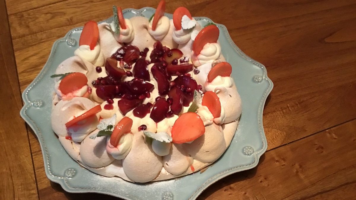 BBC Radio Ulster - Saturday with John Toal - Pavlova Garland with pears ...