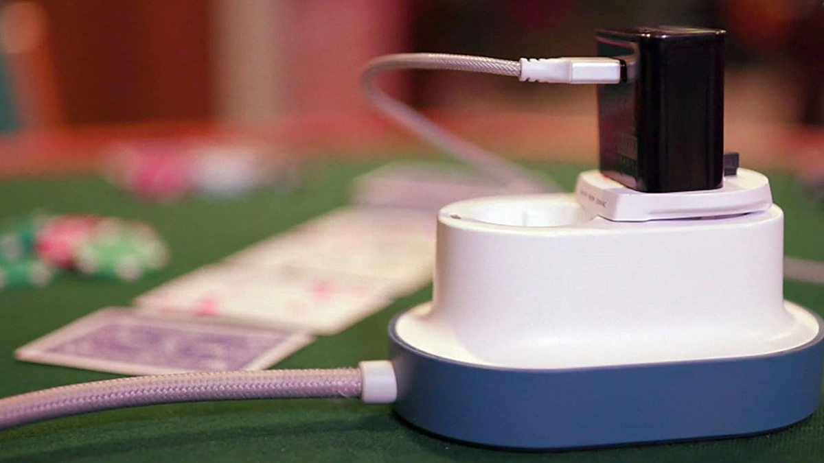 BBC News - Click, The Greatest Show, Smart socket to charge your devices