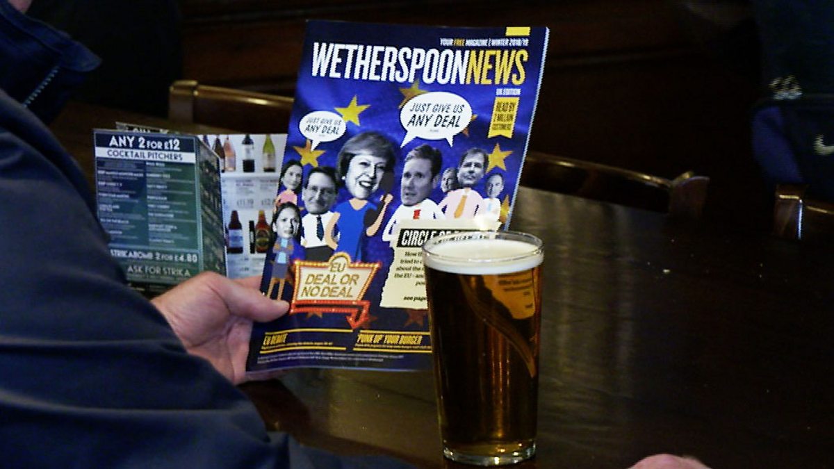 BBC Two - Newsnight, The Wetherspoons Brexit pub crawl