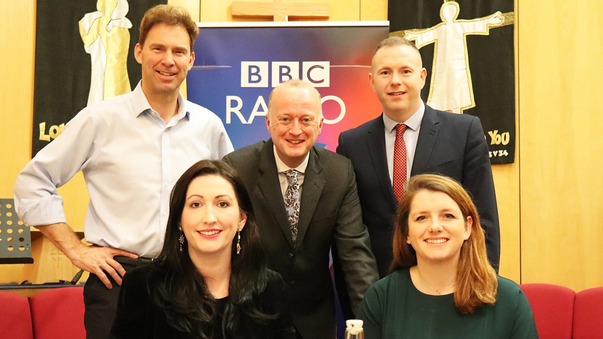 BBC Radio 4 - Any Questions?, Chris Hazzard MP, Tobias Ellwood MP, Emma ...