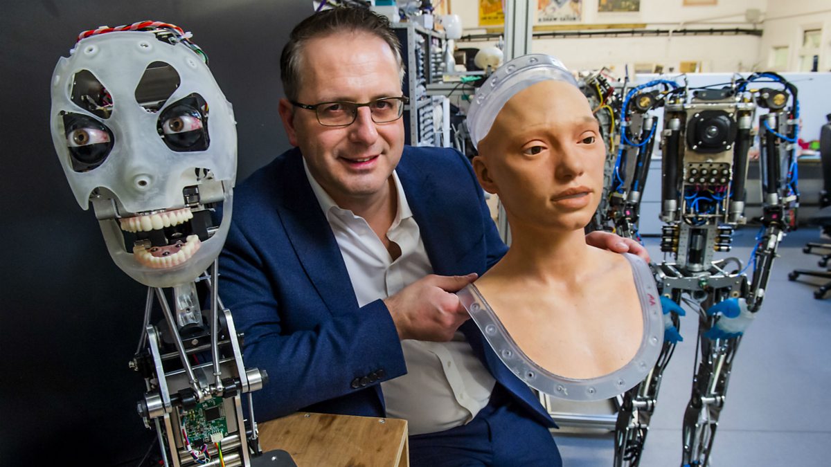 BBC World Service - Newsday, Meet the first AI robotic artist