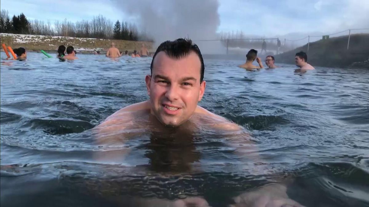 BBC Scotland - The Nine, 25/02/2019, James Cook talks Brexit in Iceland