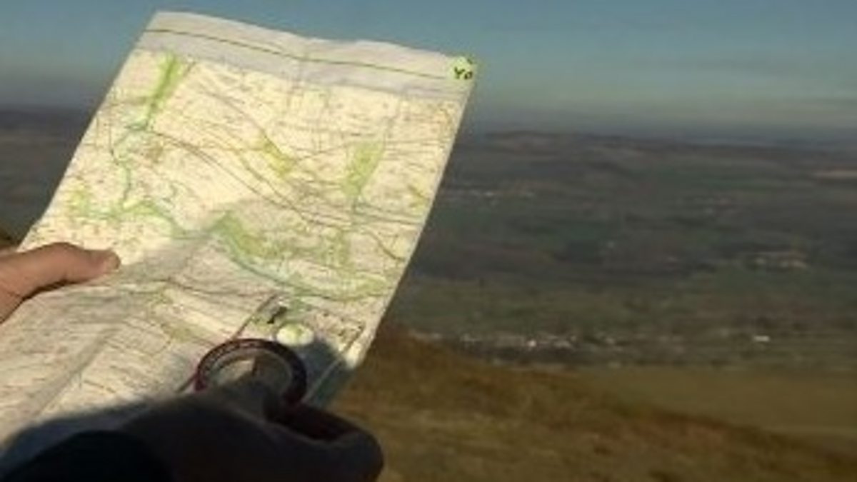 BBC News - In England, How to use a compass