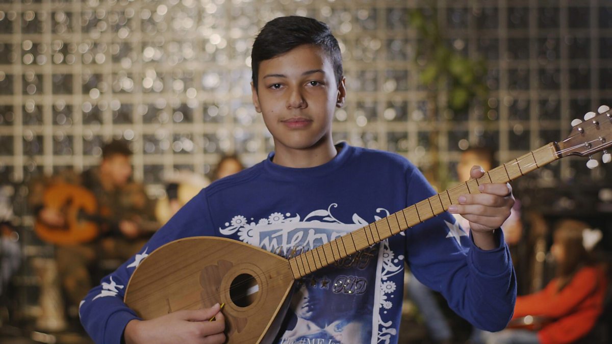 BBC News - Paths to Peace, Refugee Child Musicians
