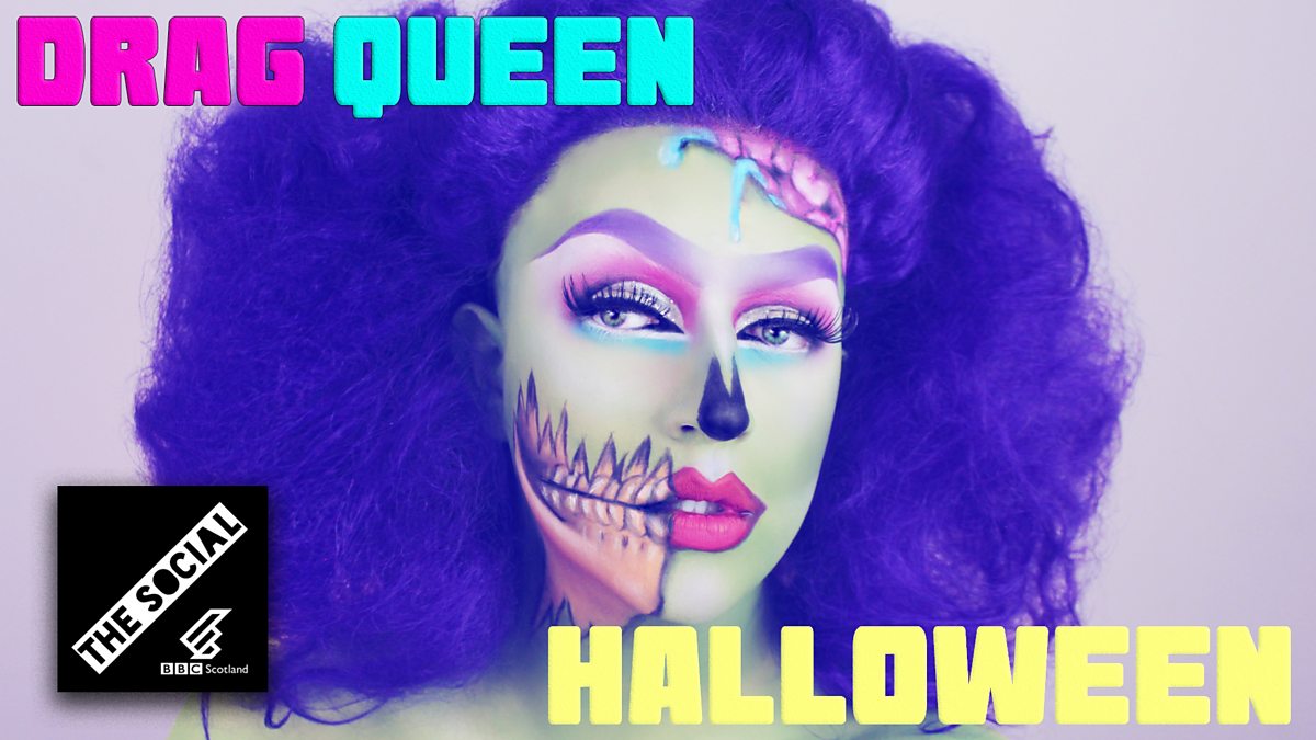 BBC - The Social, Drag Queen Halloween Transformation With Lawrence Chaney
