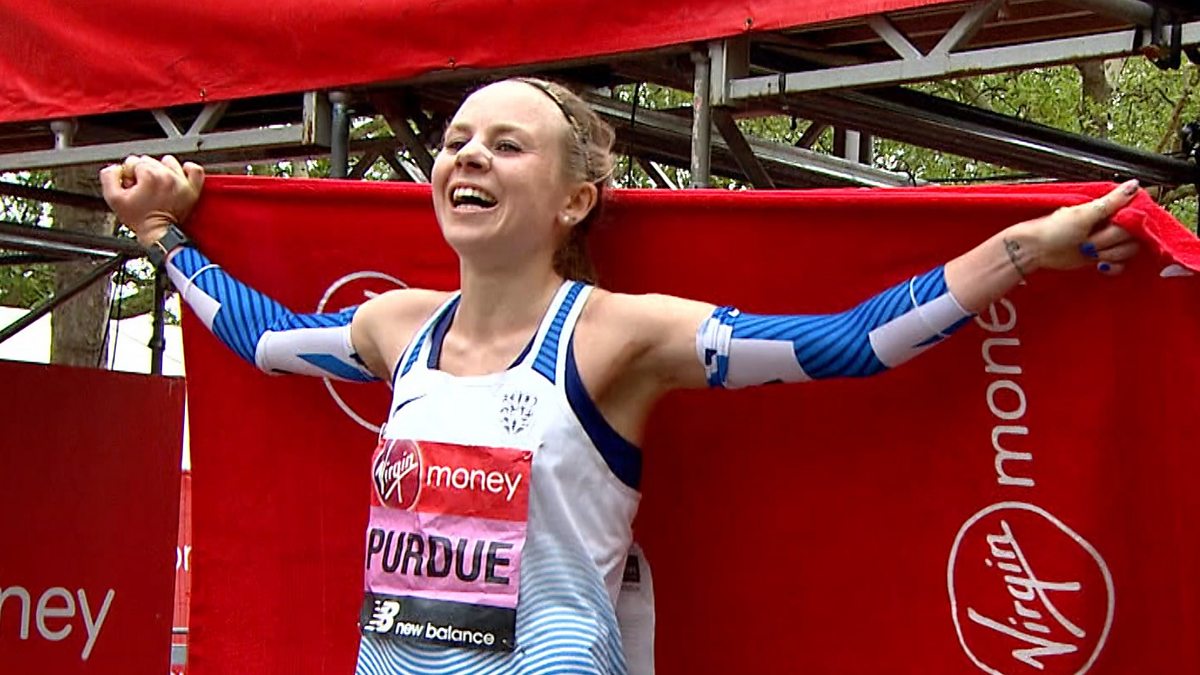 BBC Sport - London Marathon, London Marathon: Briton's Charlotte Purdue ...