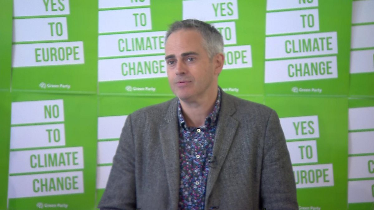 BBC Parliament - Green Party European Election Launch