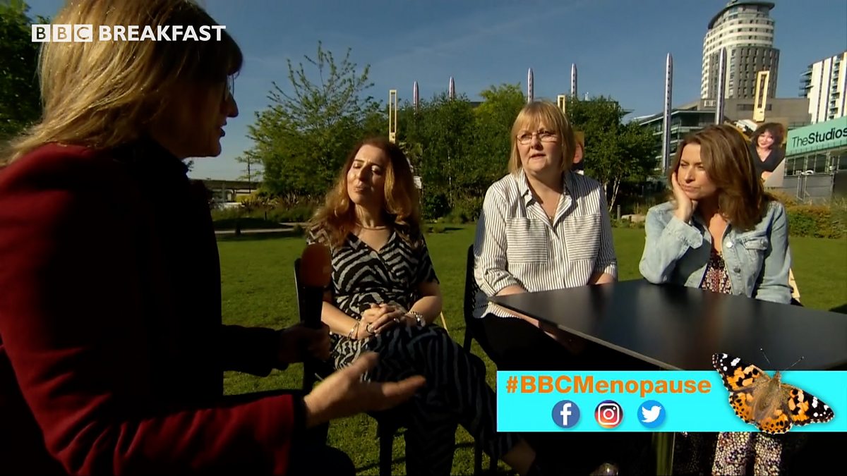 BBC One - Breakfast, We discuss a campaign called Rock My Menopause