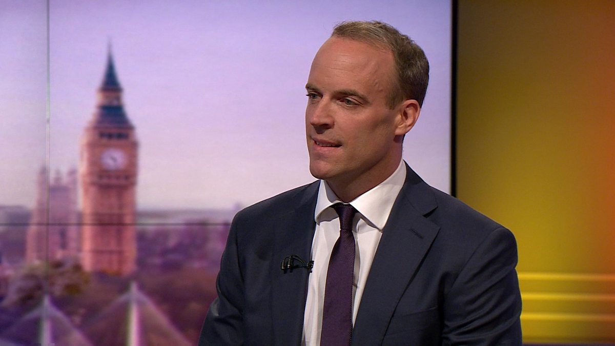 BBC One - The Andrew Marr Show, 26/05/2019, Dominic Raab: 'I will not ...