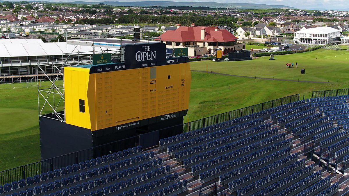 BBC One - The Road to the Open - At Royal Portrush, Final preparations ...