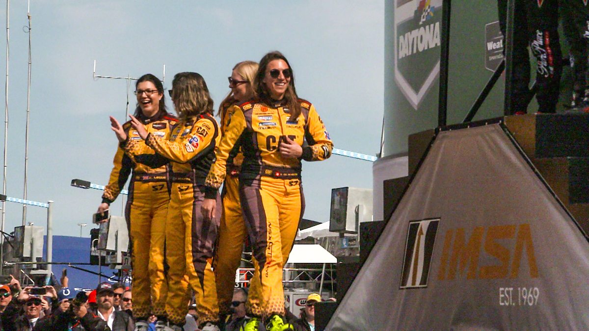 BBC News - Hard Drive: The Women Blazing a Trail in Motorsport