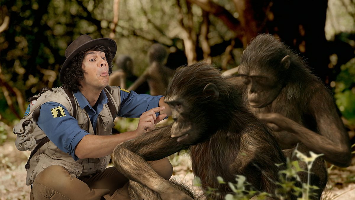 Andys Prehistoric Adventures - 15. Australopithecus and Hair - BBC iPlayer