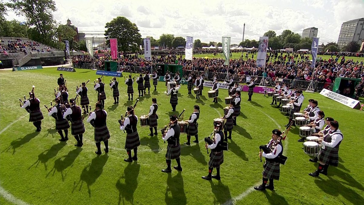 BBC One - World Pipe Band Championships, Scottish Power - MSR