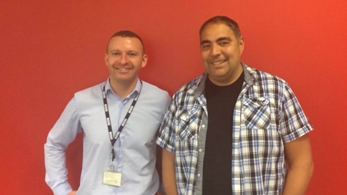 BBC Radio Bristol - Martin Evans, Martin with Lee Madan from BBC Points ...