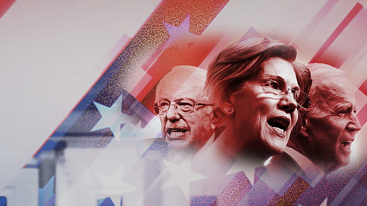 BBC Two - Newsnight, Democratic frontrunners meet in Texas, but can any ...