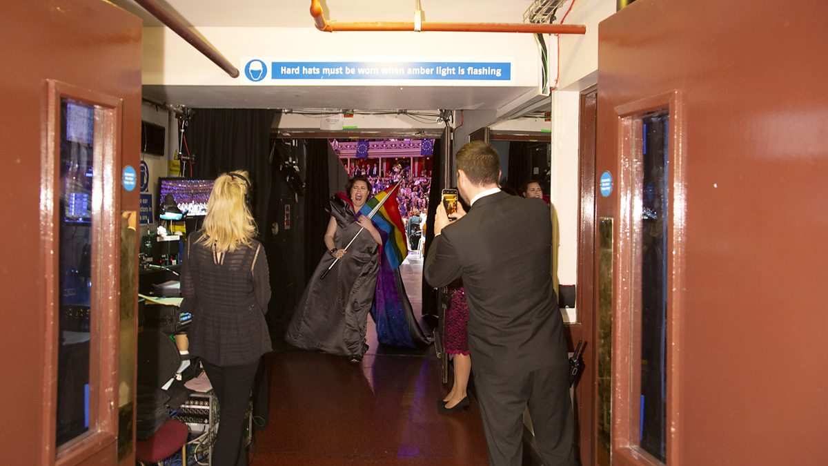 BBC Radio 3 - BBC Proms - Backstage at the Royal Albert Hall during ...