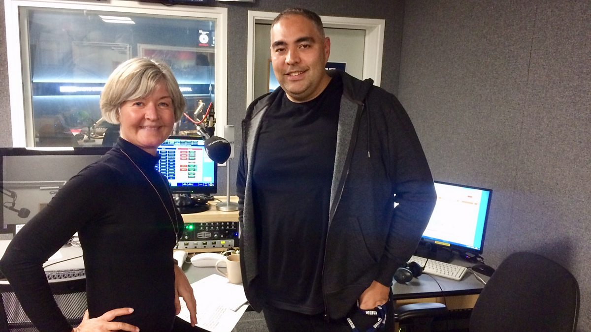 BBC Radio Bristol - Martin Evans, Martin with Jemma Cooper.