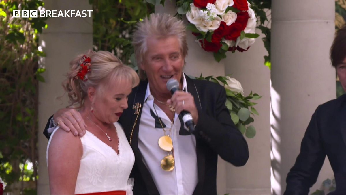 BBC One - Breakfast, A couple whose wedding was in doubt due to the ...