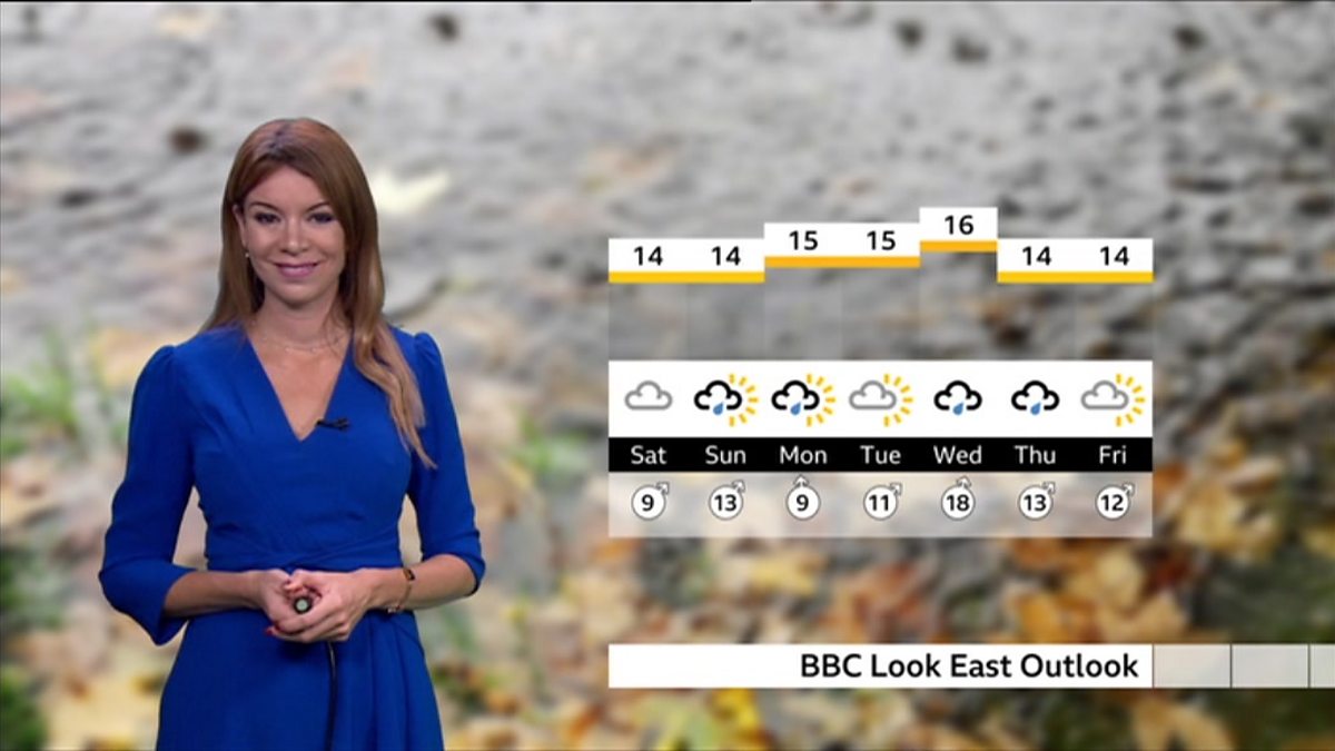 BBC One - Look East, Lunchtime News, 11/10/2019, Weather: Morning forecast