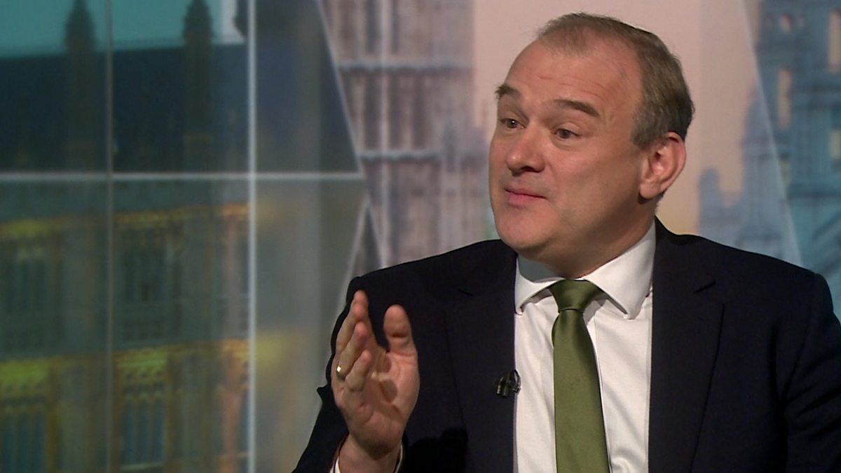 BBC Two - The Andrew Neil Show, Series 1, 20/11/2019, Lib Dems: Johnson ...