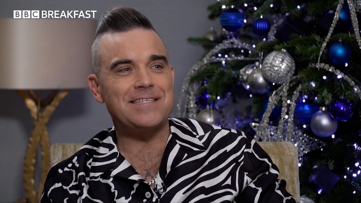 BBC One - Breakfast, Robbie Williams talks celebrity duets, Christmas ...