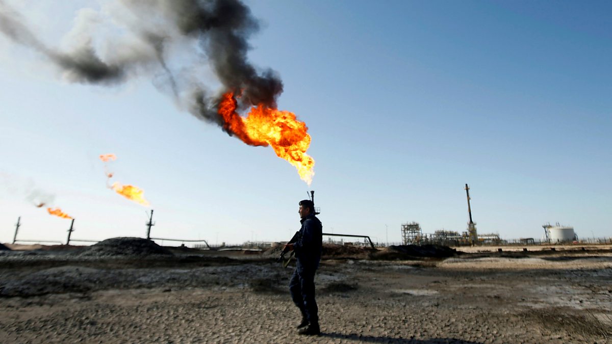 BBC News - Big Boss Interview, Oil surges as Iran strikes US targets in ...