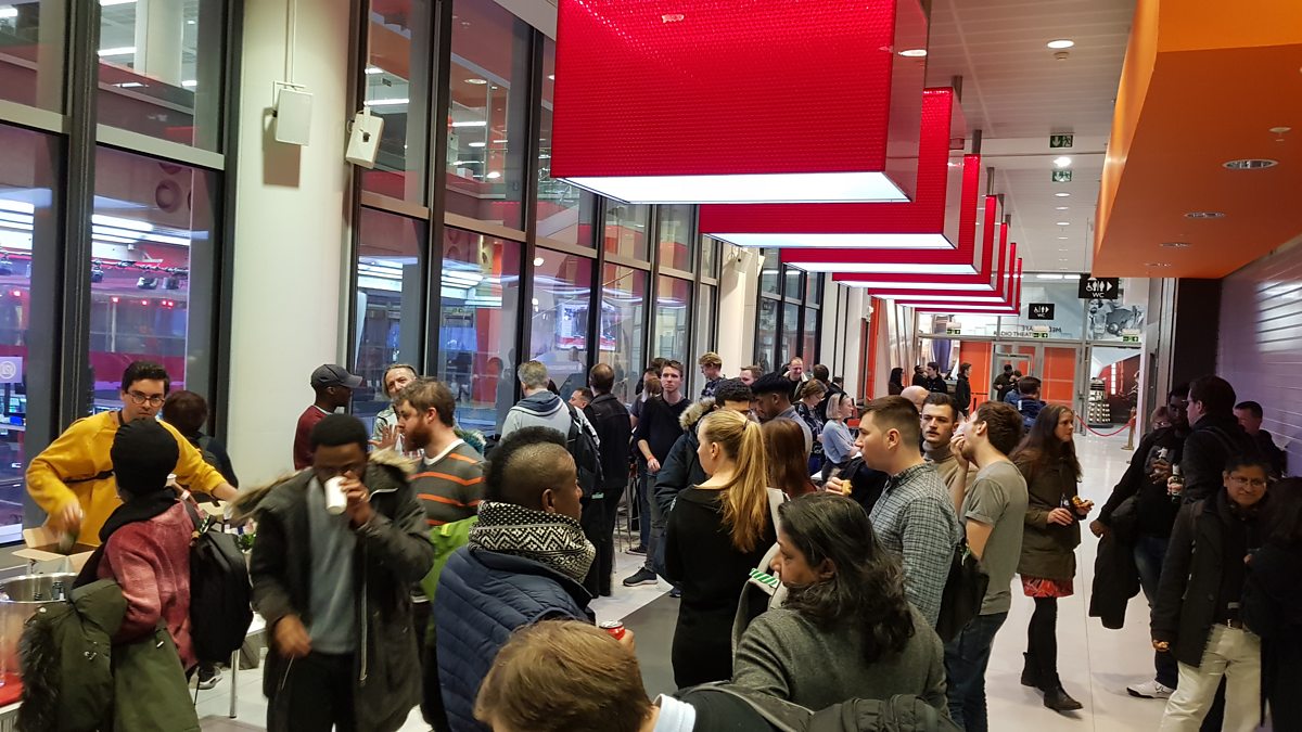 BBC - BBC Tech Meetup Jan 2020 - BBC Tech Meetup Jan 2020 - People arriving