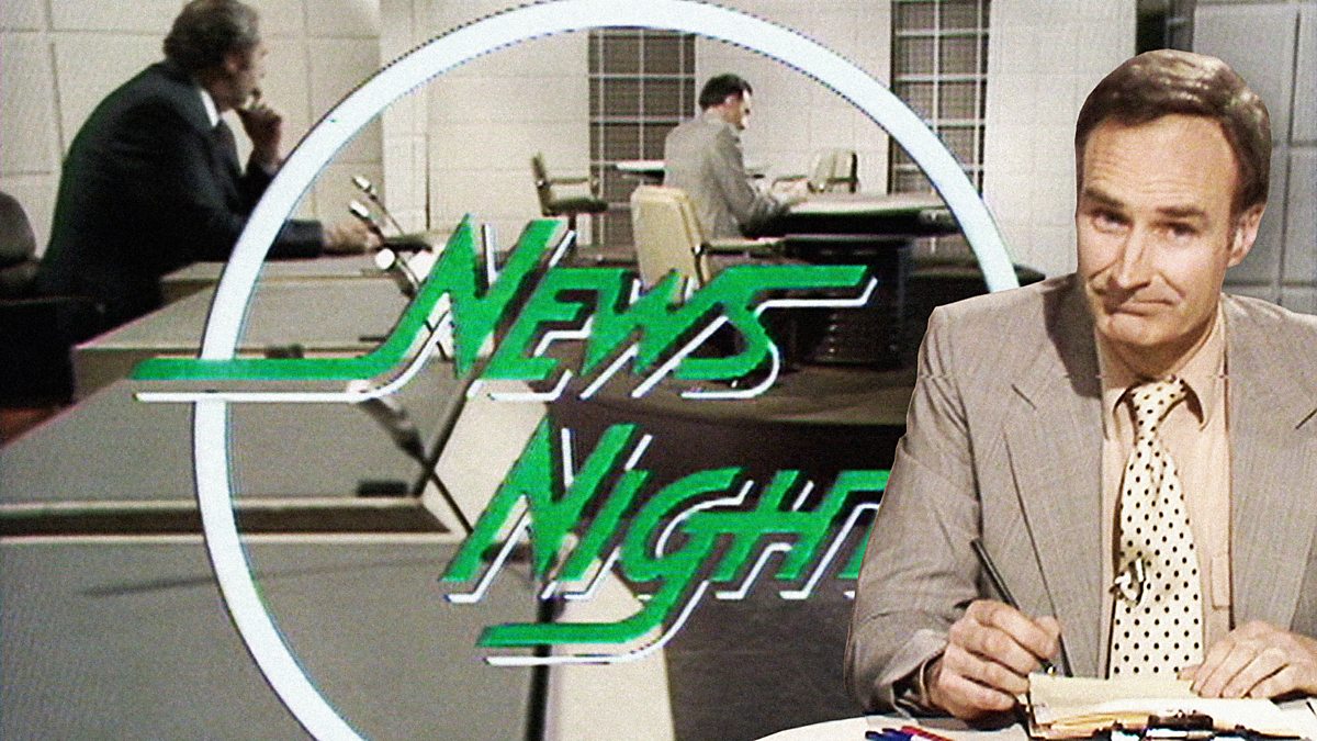 BBC Two - Newsnight, What kept the first episode of Newsnight off air?