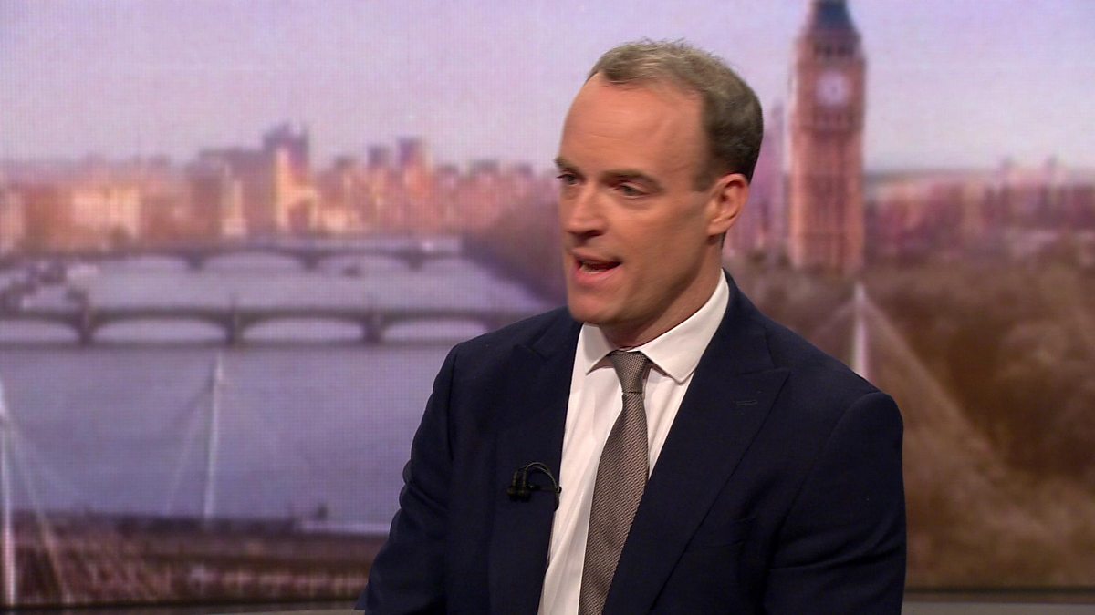 BBC One - The Andrew Marr Show, 02/02/2020, Dominic Raab: 'EU alignment ...