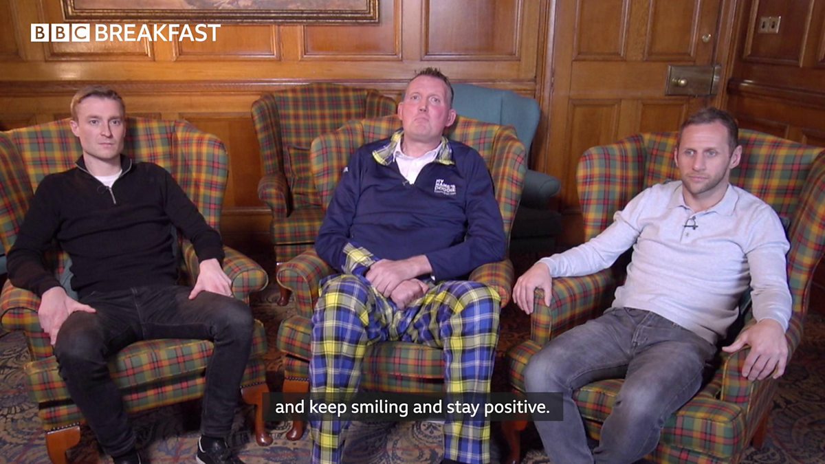 BBC One - Breakfast, Three sportsmen with MND answer "What's the one thing..."
